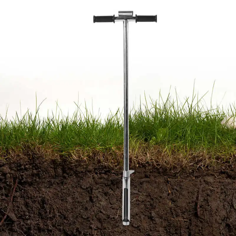 Stainless-Steel-Soil-Sampler-Probe-105cm-Length-38mm-Mouth-Garden-Soil ...