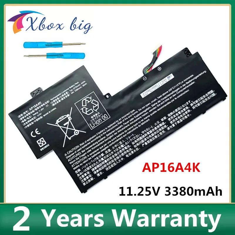 AP16A4K-Laptop-Battery-For-Acer-Swift-ASPIRE-11-AO1-132-SF113-31-P865 ...