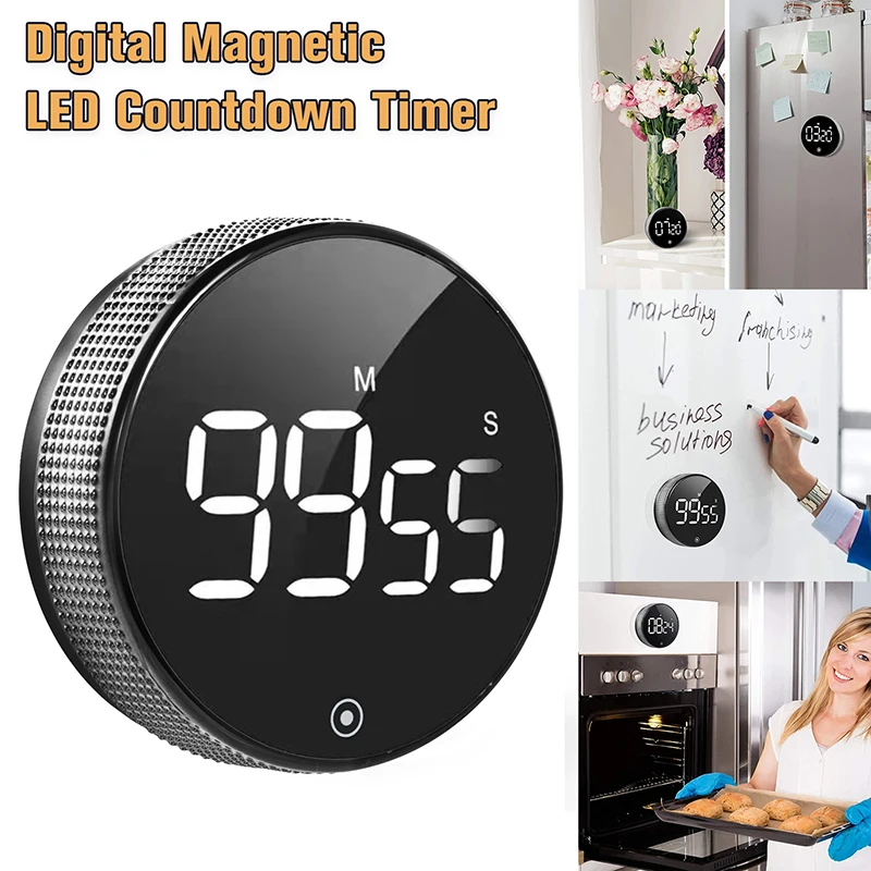 Magnetic-Timer-Kitchen-Digital-Display-Stopwatch-Countdown-Countup-Time ...