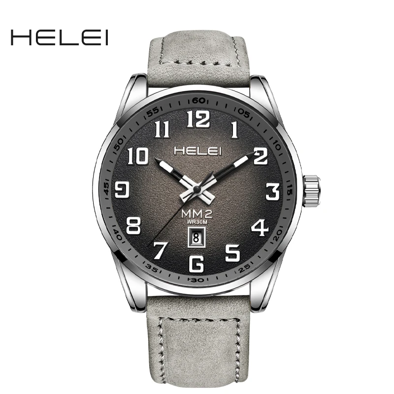 HELEI-Fashion-new-sports-casual-quartz-watch-date-genuine-leather ...