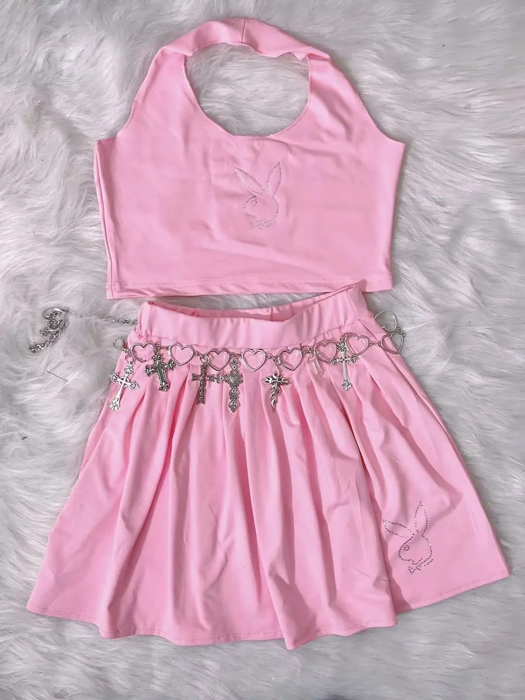 Top corto y2k gótico, ropa y2k, top y2k, accesorios ...