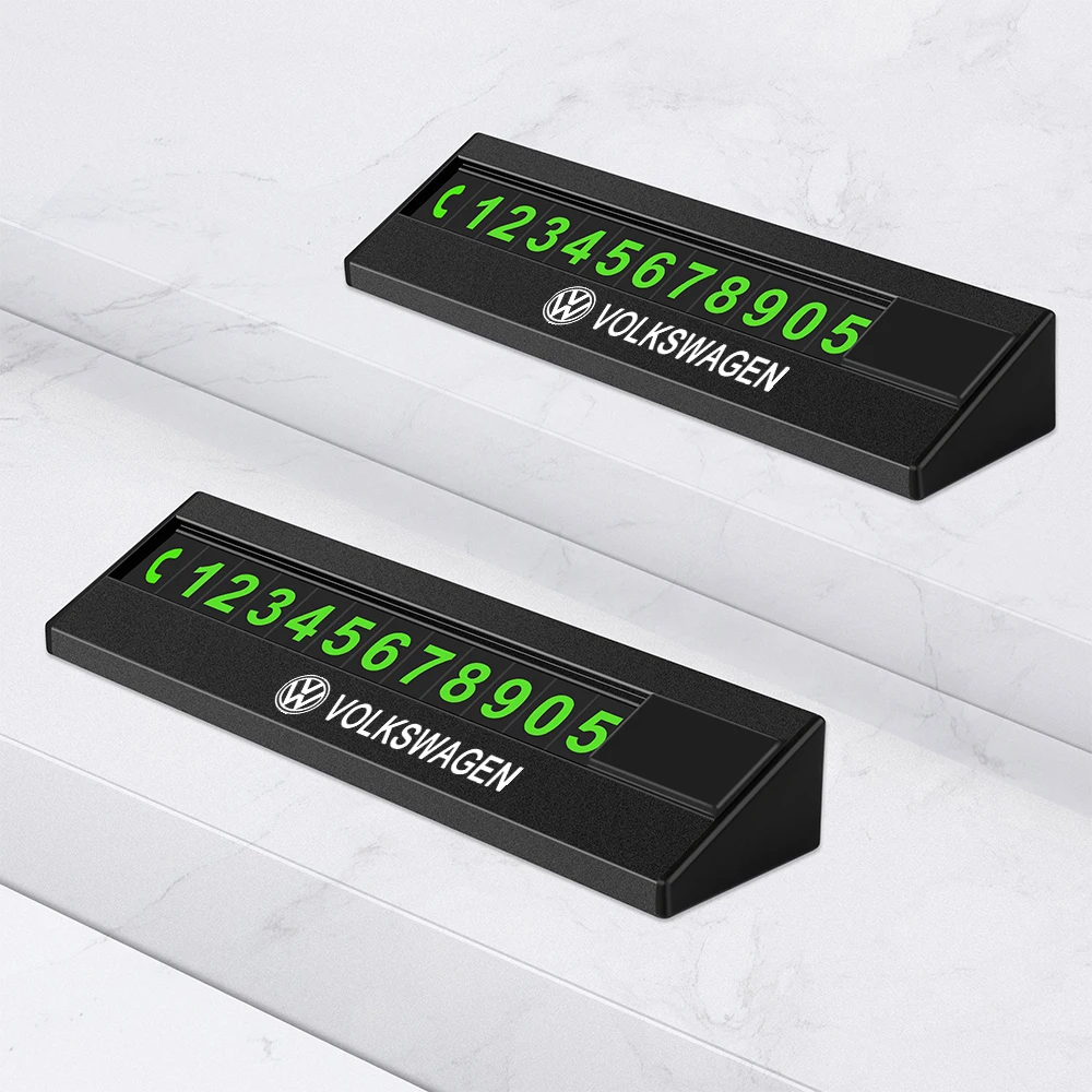 Car-Hidden-Temporary-Parking-Card-Phone-Number-Card-Plate-for ...
