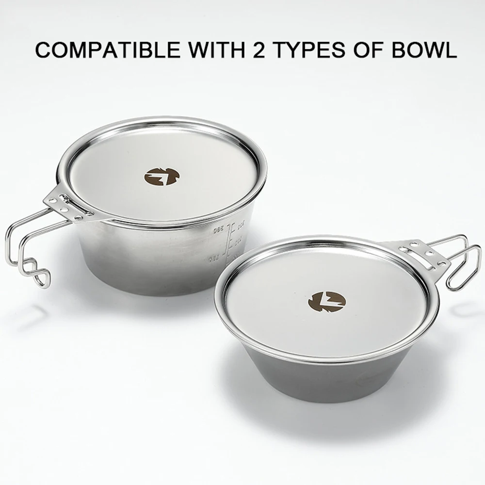 CAMPINGMOON 310ml/ 450ml Stainless Steel Camping Sierra Cup Lightweight ...