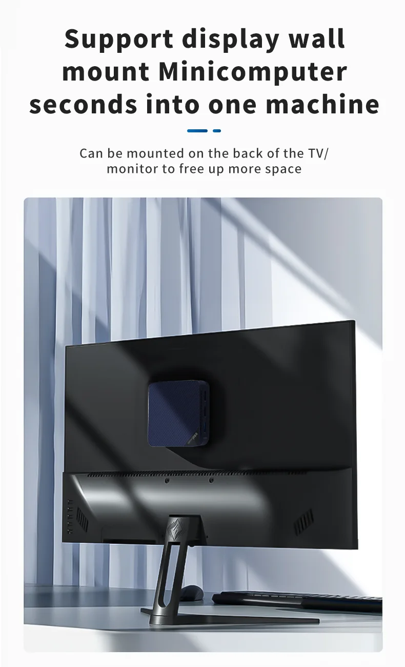 Мини-ПК ZX06 (Intel N150, RAM 12 ГБ, SSD 512 ГБ, Intel UHD Graphics ...