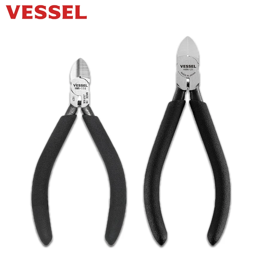VESSEL-Wire-Cutting-Pliers-Diagonal-Pliers-Electronic-Slanting-Forceps ...