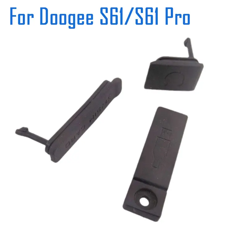 New-Original-DOOGEE-S61-S61-Pro-USB-Rubber-Dust-Plug-SIM-TF-Card-Dust ...
