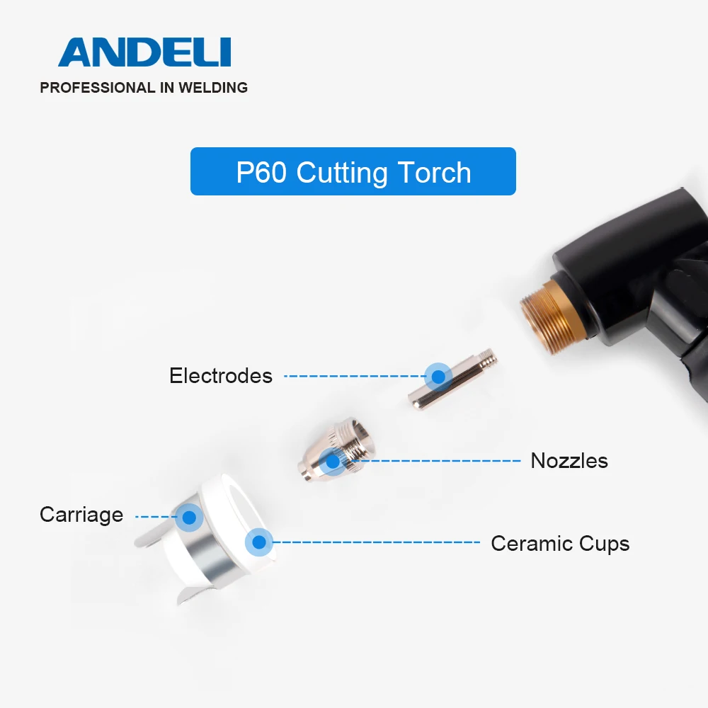 ANDELI-AG60-SG55-Plasma-Cutting-Torch-Consumables-Nozzle-Electrode ...
