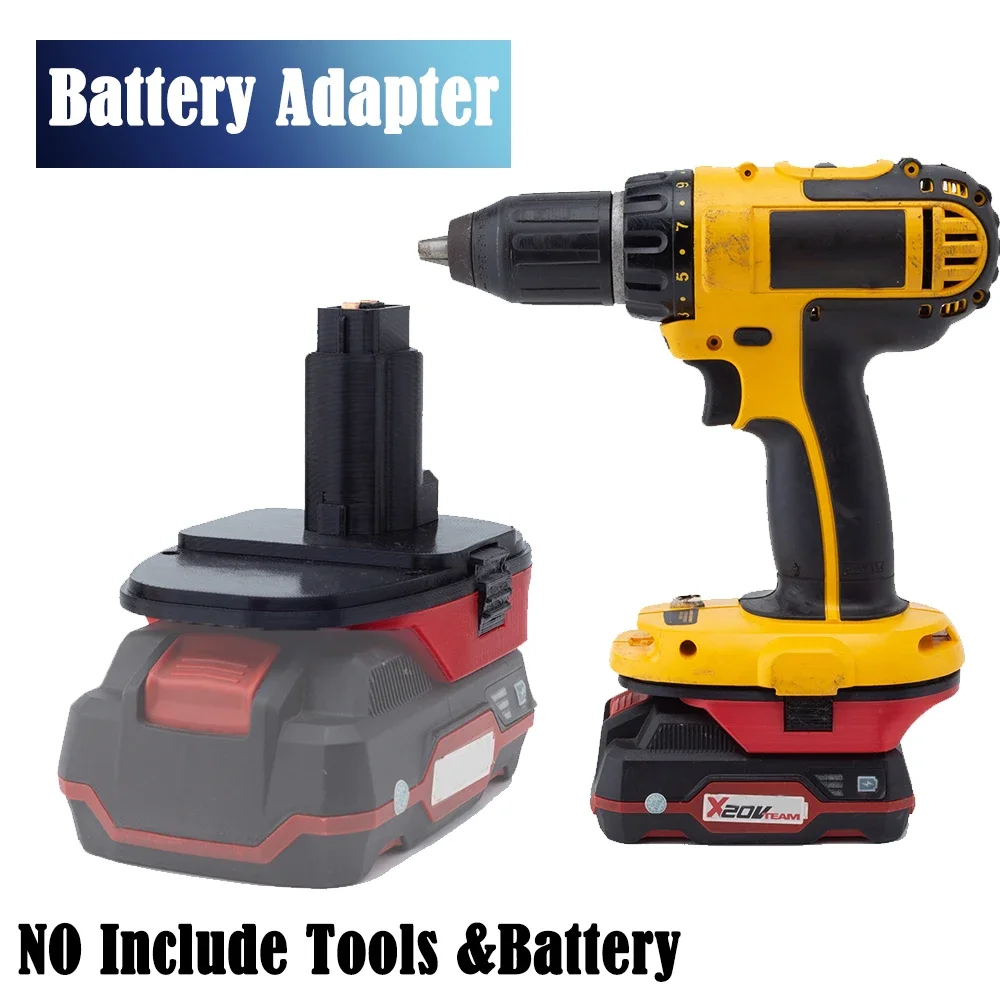 Battery-Adapter-Converter-For-Parkside-X20V-Team-Lithium-to-for-DeWalt ...