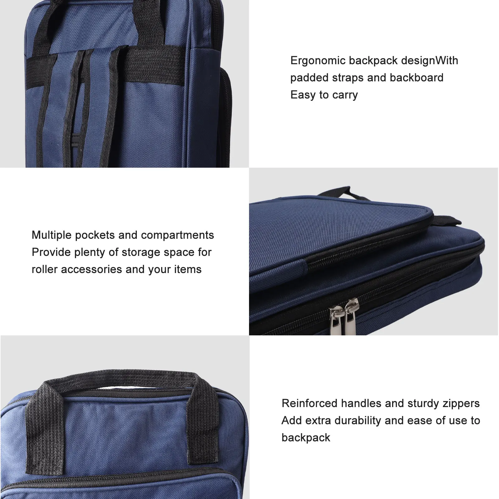 Backboard Straps Zipper