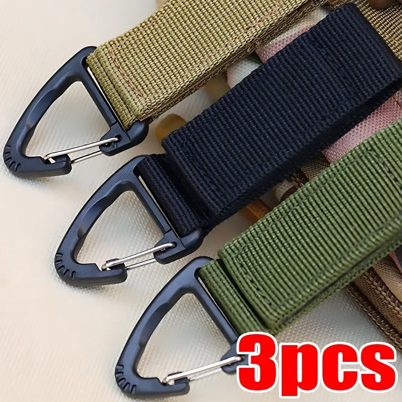Portable-Nylon-Webbing-Military-Supplies-Hang-Buckle-Strap-Carabiners ...