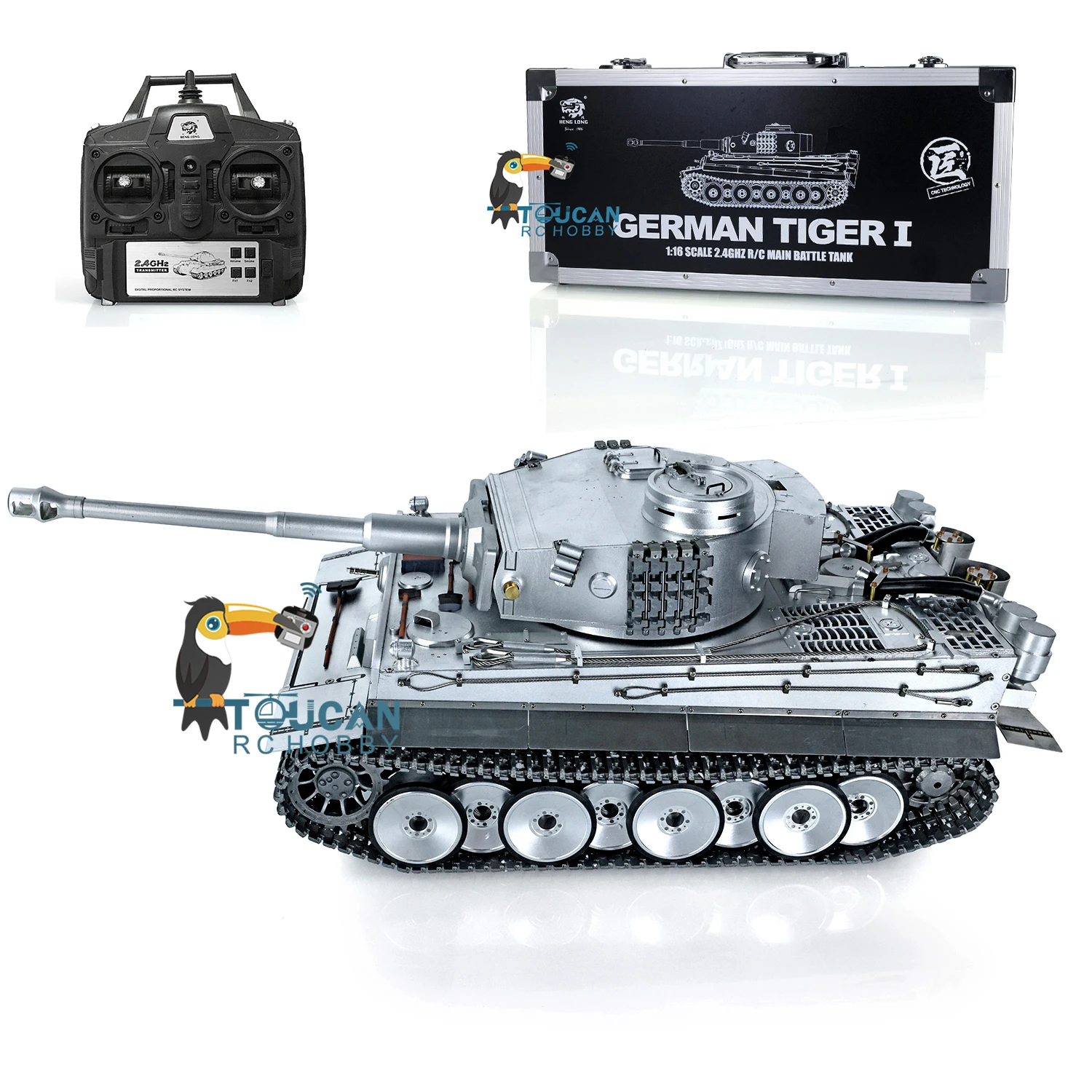 Heng-Long-1-16-Scale-Upgraded-Full-Metal-German-Tiger-I-RTR-RC-Tank ...