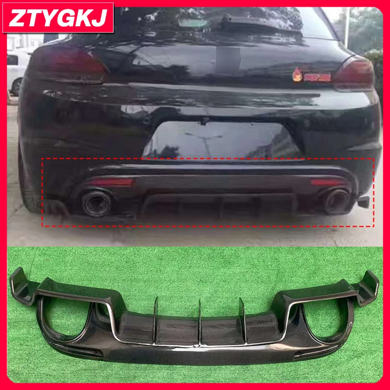 K-Style-High-Quality-Carbon-Fiber-Material-Rear-Bumper-Lip-Diffuser ...