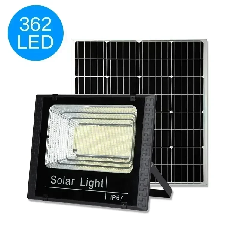 Solar-Flood-Lights-50w-100w-200w-300w-500w-LED-Solar-Powered-Spotlight ...