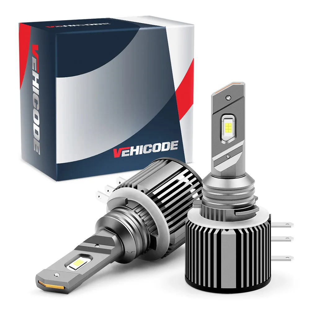 2x-H15-LED-Headlight-Turbo-Car-Bulbs-DRL-High-Beam-12V-Canbus-White ...