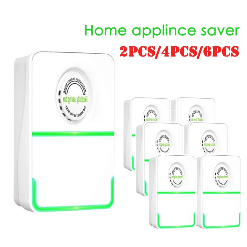 6PCS-Power-Saver-Smart-Energy-Saving-Box-Household-Voltage-Stabilizer ...