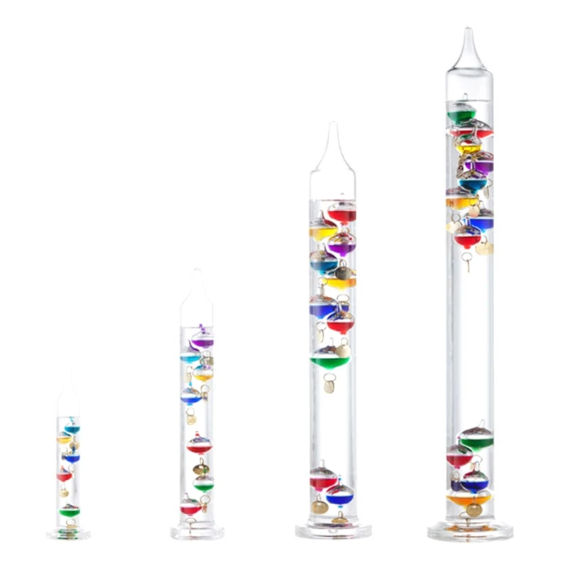 Creative Multi-Colored Spheres Galileo Thermometer Office Living Room ...