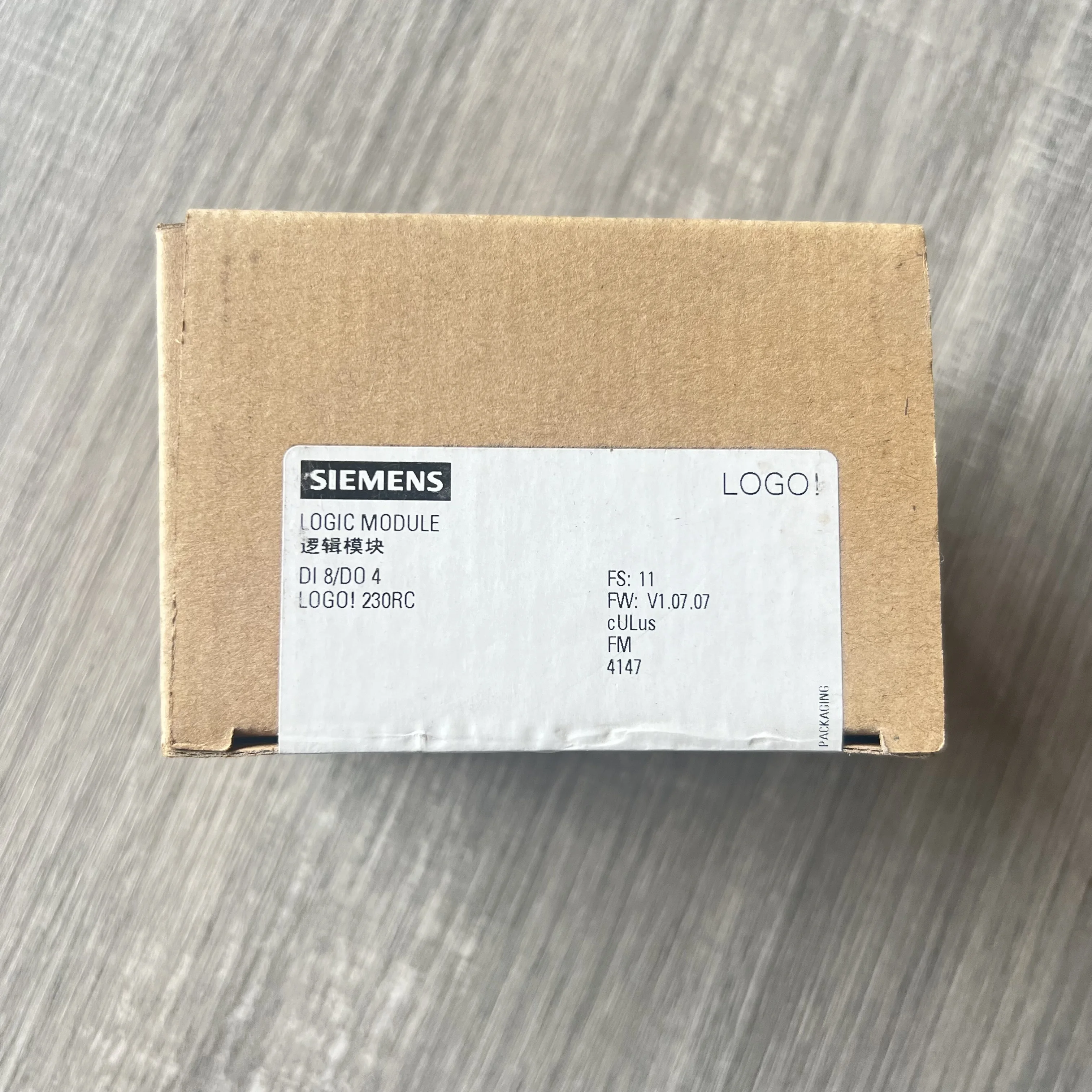 100-New-Siemens-LOGO-230RC-Logic-Module-6ED1052-1FB00-0BA6-Fast ...