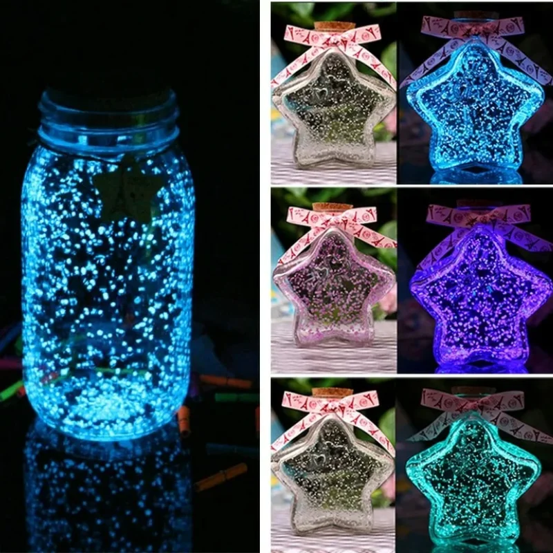 10g-Glow-In-The-Dark-DIY-Luminous-Party-Super-Luminous-Particle-Pigment ...