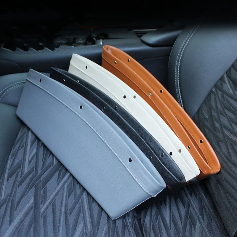 1PCS Car Slit Box Organizer PU Leather Car Seat Crevice Gap Storage Bag ...