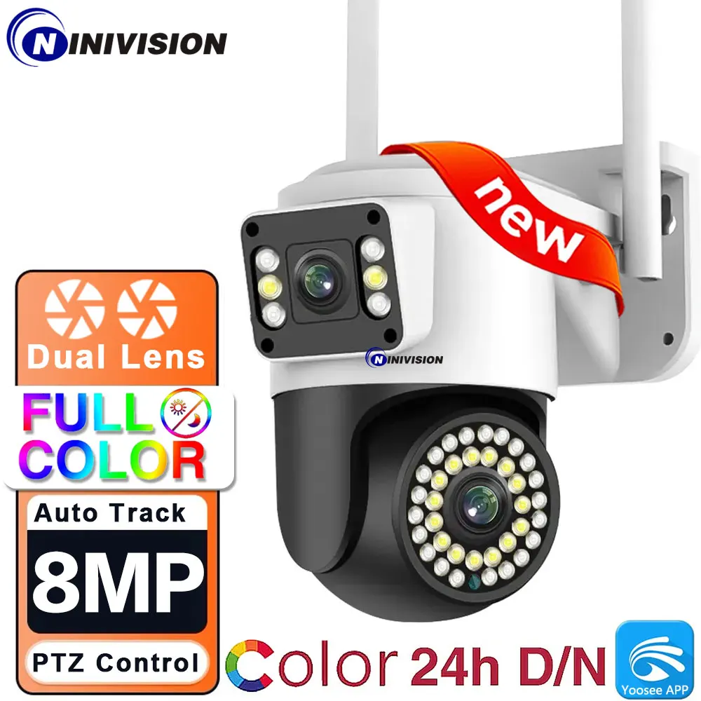 YOOSEE-C-mera-IP-de-Seguran-a-ao-Ar-Livre-com-Lente-Dupla-PTZ-Smart ...