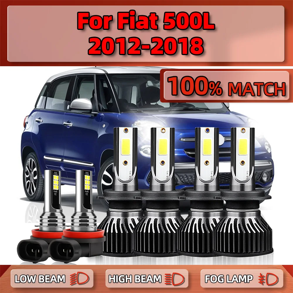 60000LM-360W-LED-Car-Headlight-Bulbs-12V-Fog-Lights-6000K-White-Turbo ...