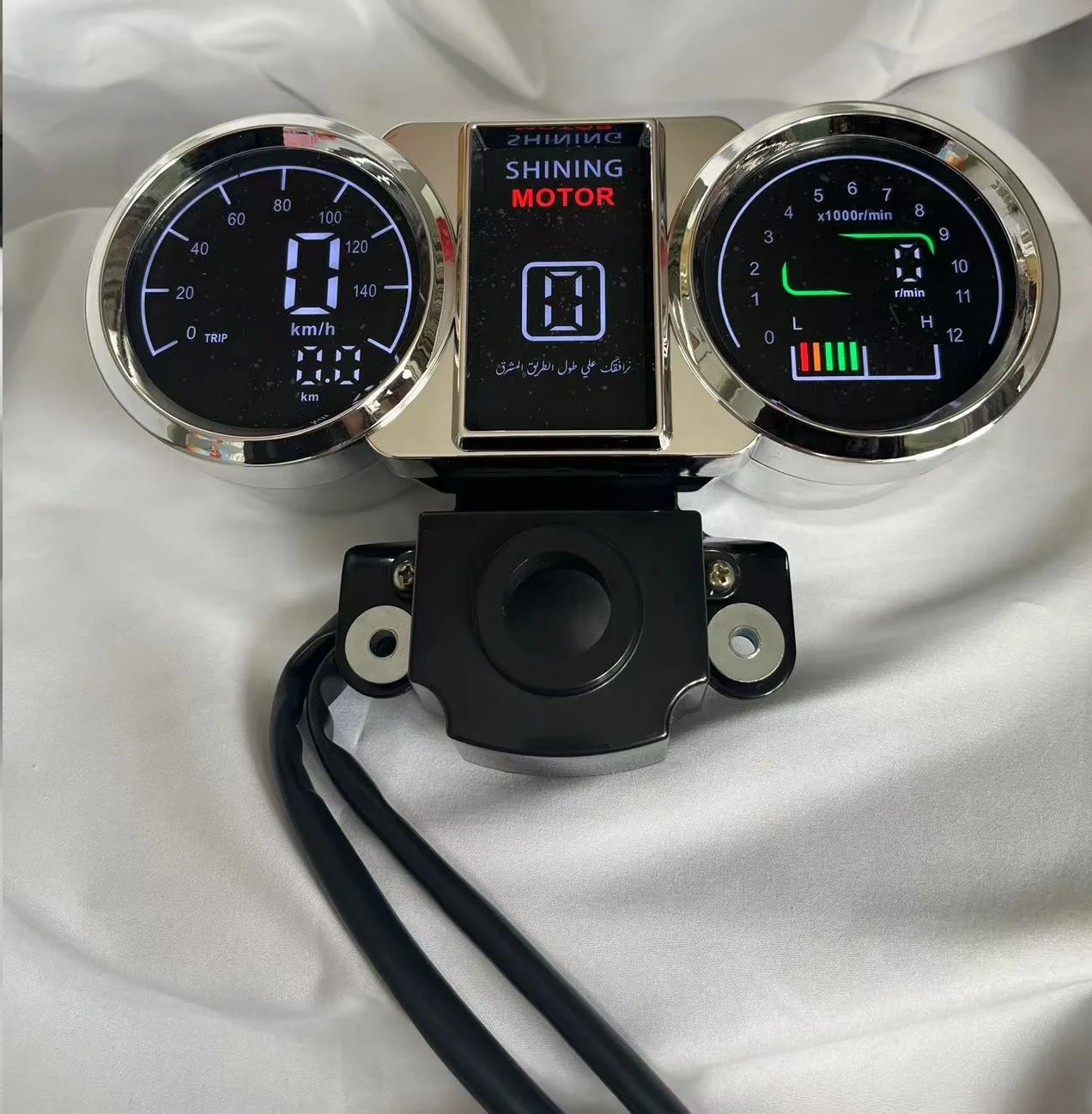 CM125-Speedometer-Digital-Dashboard-LED-Meter-Motorcycle-Speed-Meter ...