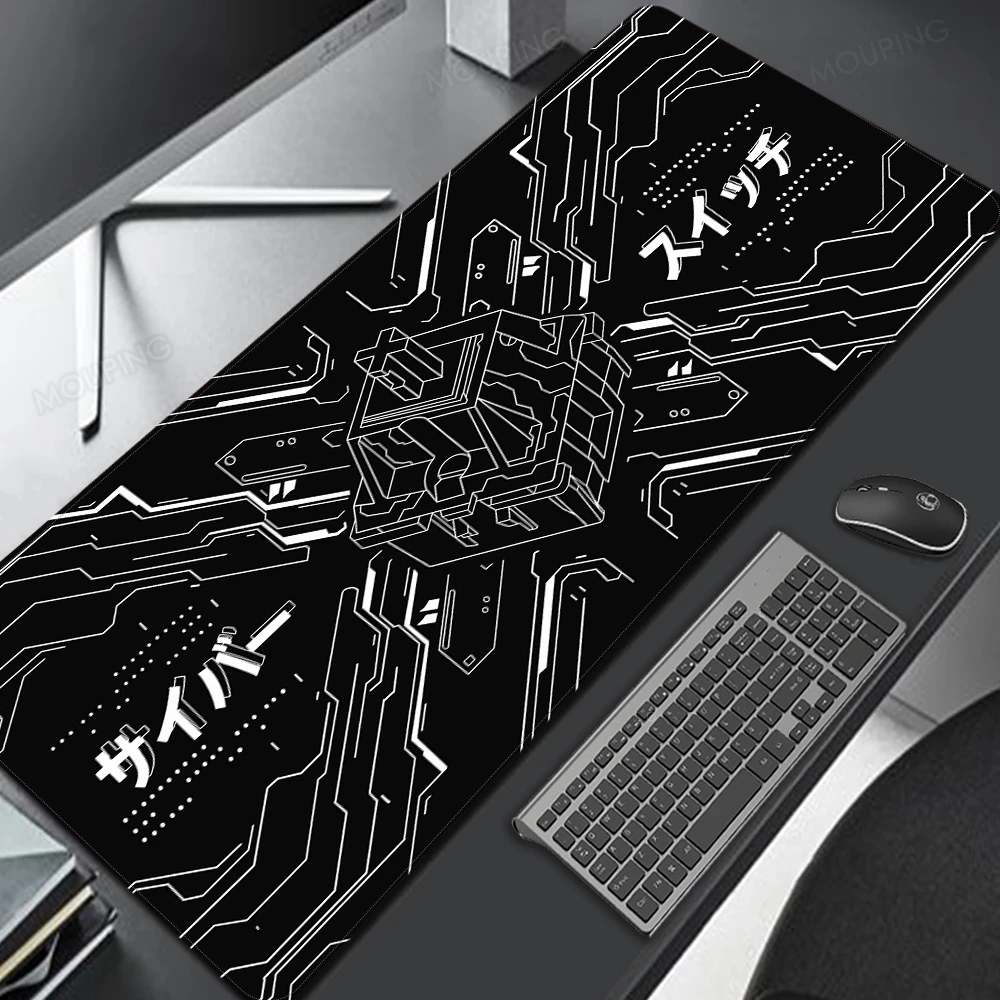 Playmat Black Mouse Pad Gamer Skullface Midnight Dive Deskmat Speed Pro ...