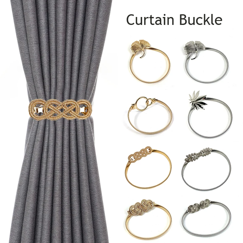 High-Quality-Curtain-Tiebacks-Feather-Elastic-Stretchable-Curtain-Clip ...