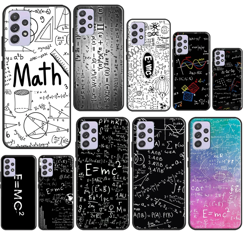Physic Equations E=mc2 Math Case For Samsung A12 A22 A32 A42 A52 A72 ...