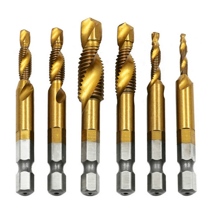 Shank Machine Taps Kit | Hand Tap Drill Bits | Spiral Taps | Tap Die ...