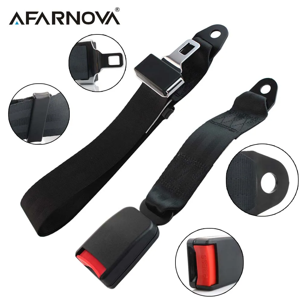 New-Universal-Safety-Belt-2-Points-Car-Auto-Seatbelt-Adjustable-Truck ...