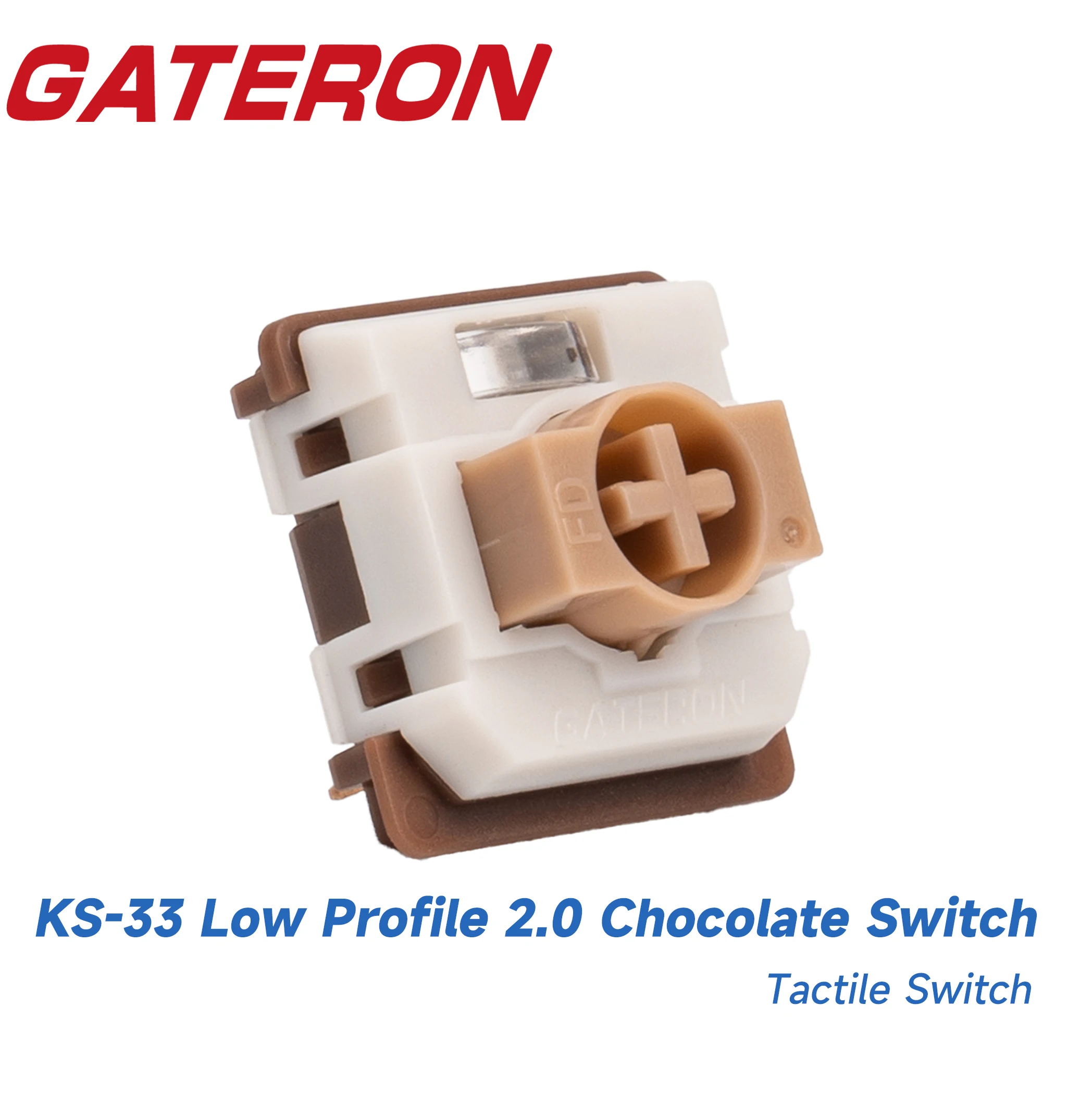 GATERON-KS-33-Low-Profile-2-0-Chocolate-Keyboard-Switch-3-Pin-RGB ...