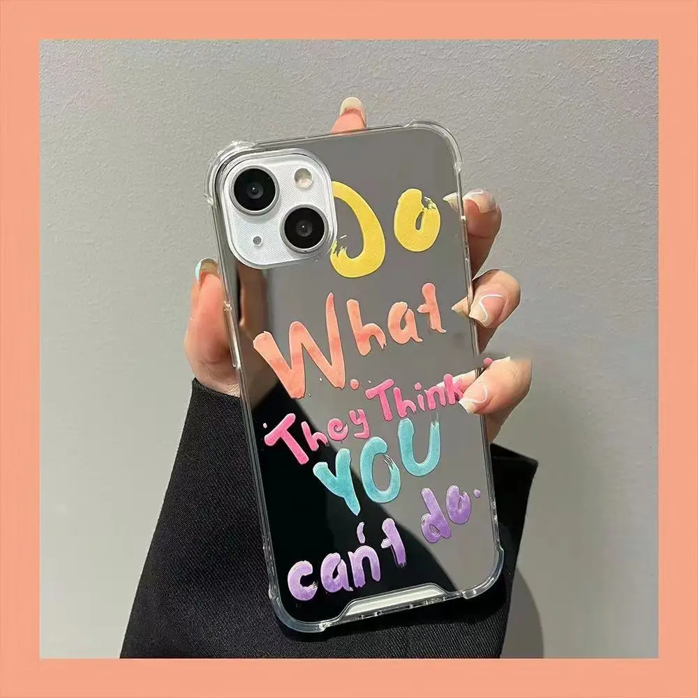 Luxury-Letter-Makeup-Mirror-Phone-Case-For-iPhone-11-12-13-14-Pro-Max ...