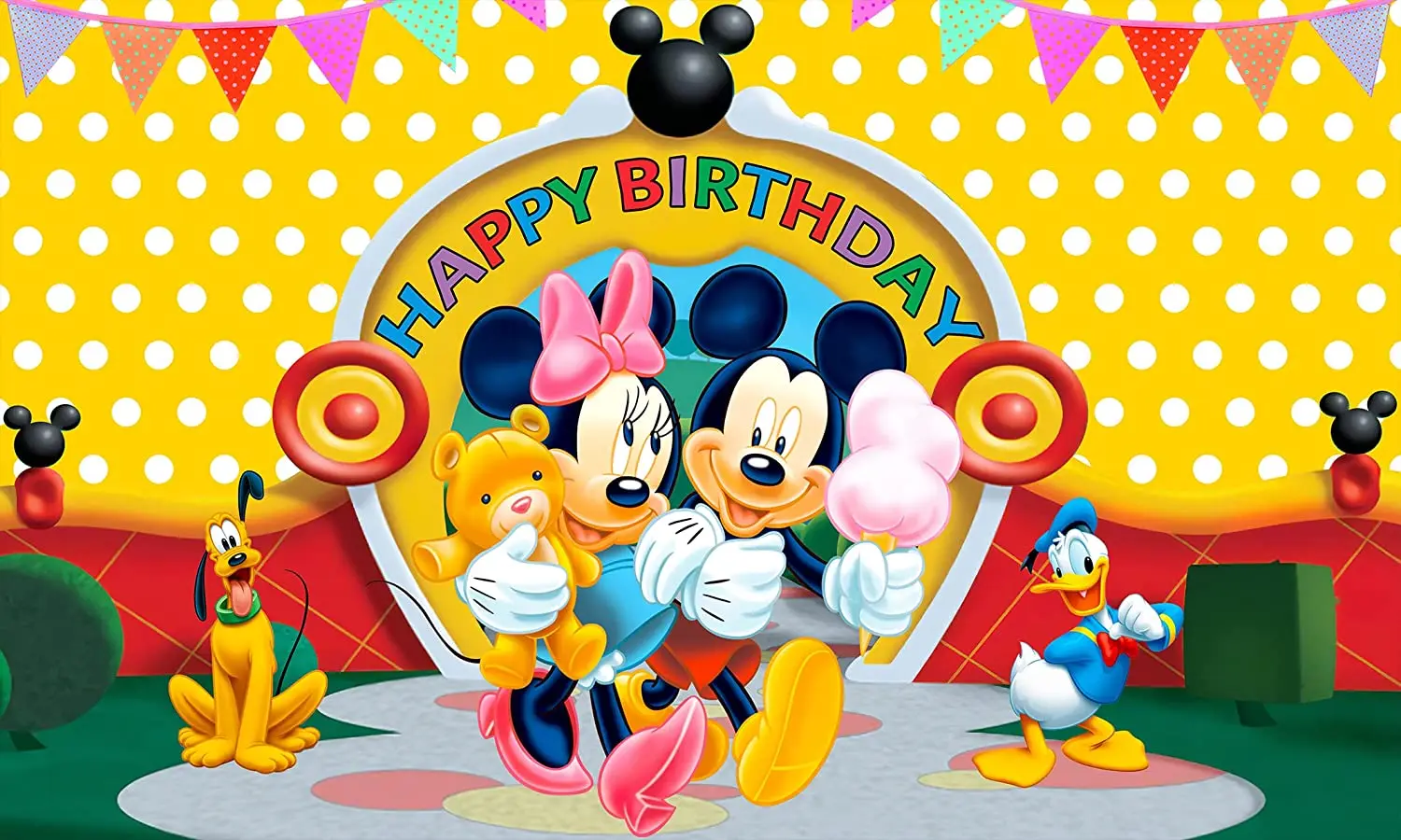 Mickey Clubhouse Background