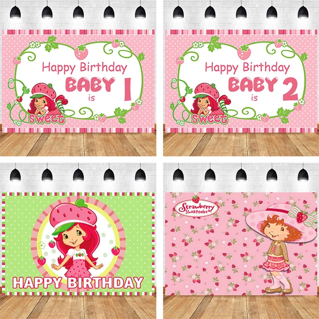 Baby Strawberry Shortcake Background