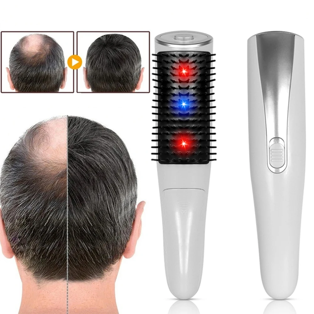 Hair-Growth-Laser-Comb-Infrared-Hair-Brush-Scalp-Massage-Comb-Regrow ...