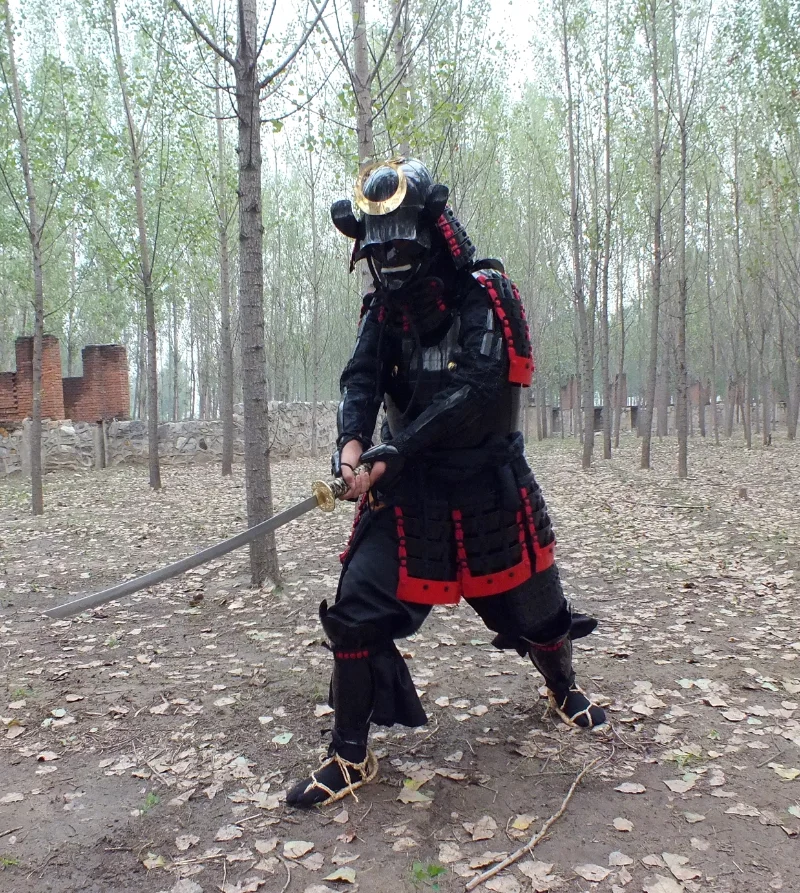 Black Samurai Helmet