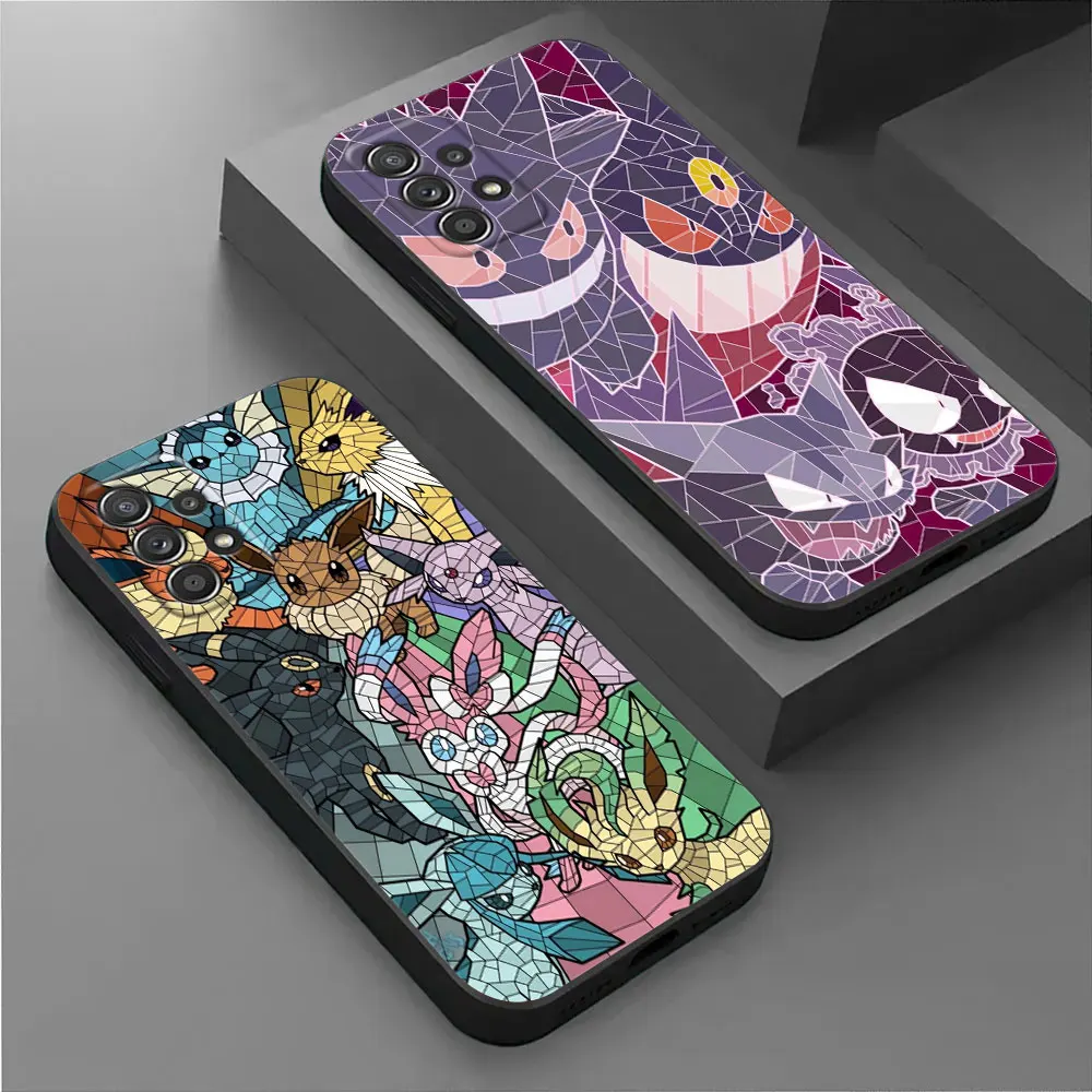 Capa-Suave-Anime-Pok-mon-Gengar-Eevee-Capa-para-Samsung-Galaxy-A55-A54 ...