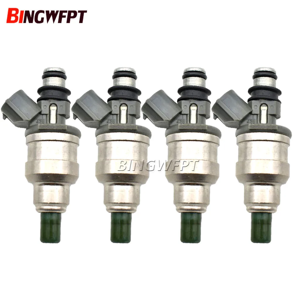 4PCS Fuel injector Nozzle For Mazda- 1.6 1.8 OEM 195500-2040 1955002040 ...