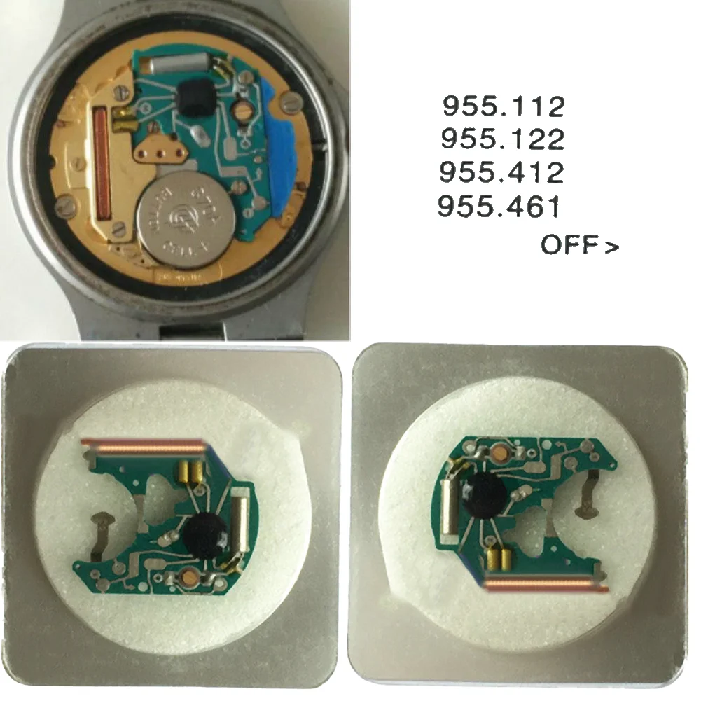 ETA 956.412 956.414 956412 956414 수리용 오리지널 ETA 패킹, 스위스 제작 시계 회로 교체, 예비 ...