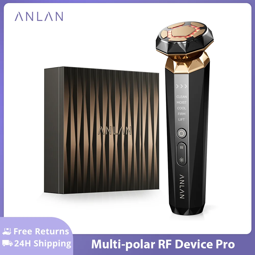 ANLAN-multi-polar-rf-beleza-dispositivo-pro-18k-ouro-skincare-quente-frio-ems-radiofrequ-ncia ...