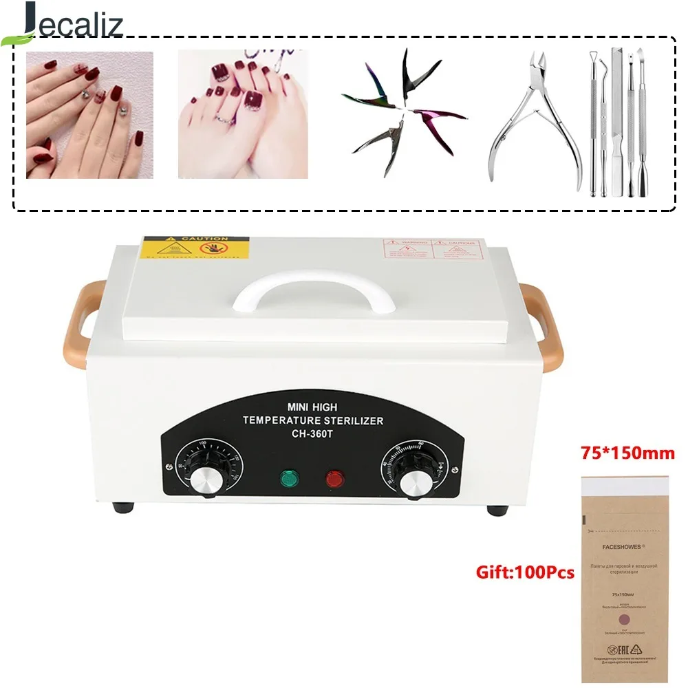300W-High-Temperature-Nail-Tools-Sterilizer-Dry-Heat-Sterilization-Box ...