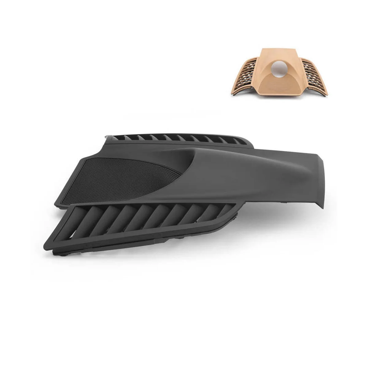 95855218901-Car-Dash-Clock-Upper-Cover-Instrument-Panel-Trim-Fit-for ...