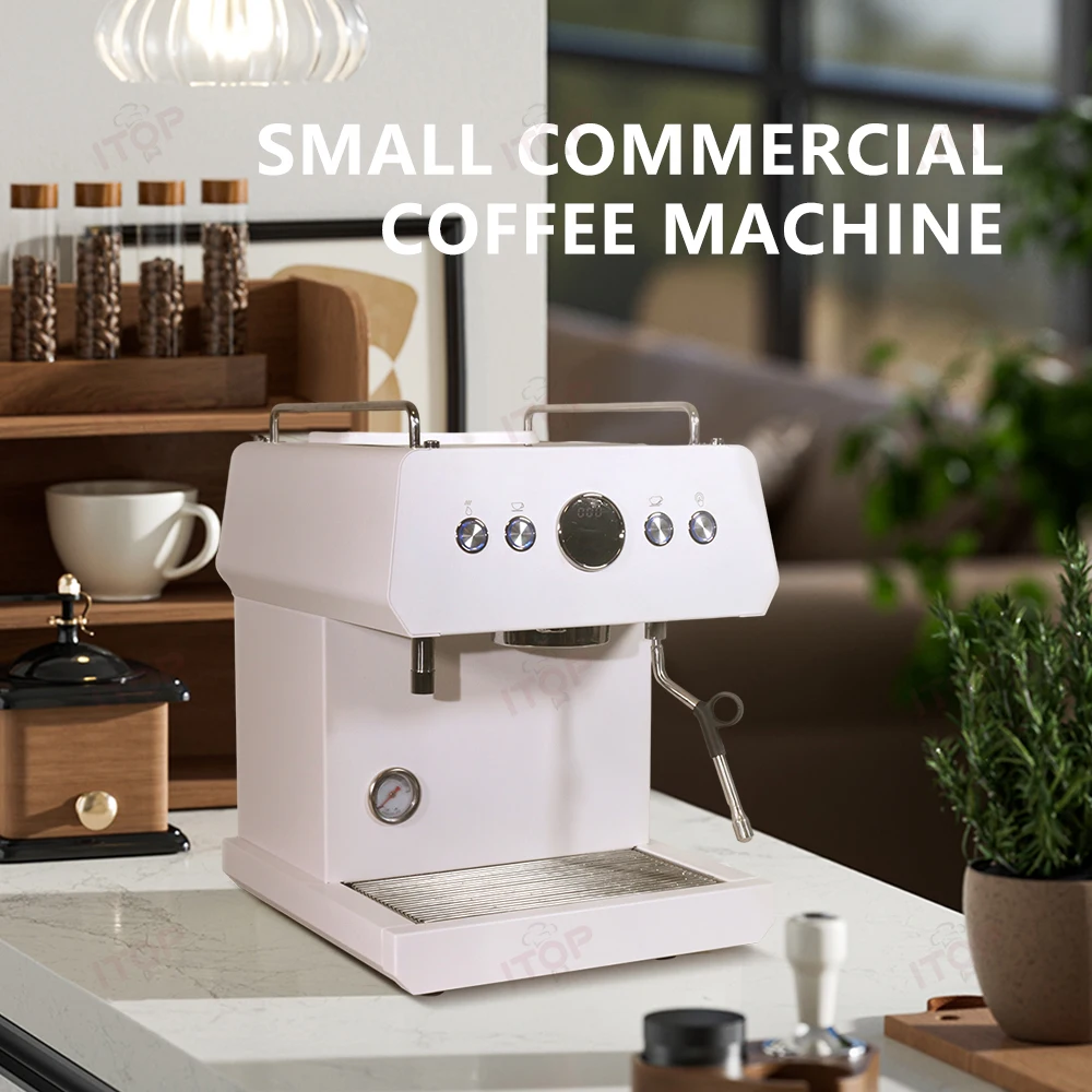 ITOP CM-61 Semi-Automatic Coffee Machine Dual-Pump Three-Boiler Froth ...