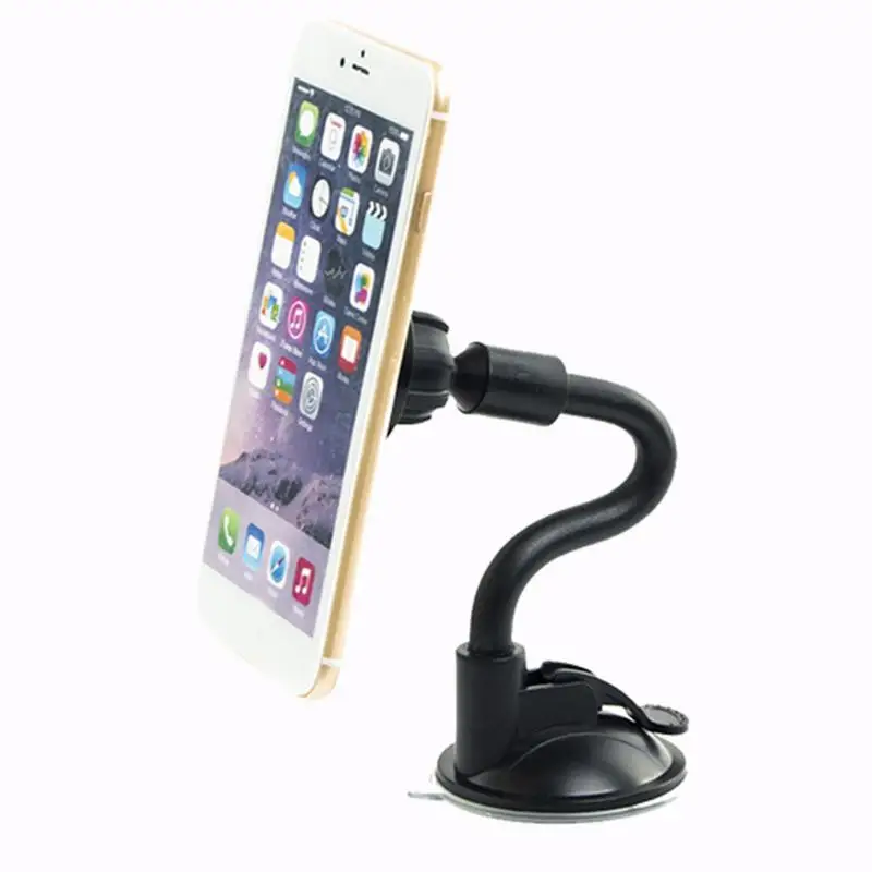 Car Hose Suction Cup Magnet Phone Holder Firm Gooses Arm Phone Mount ...