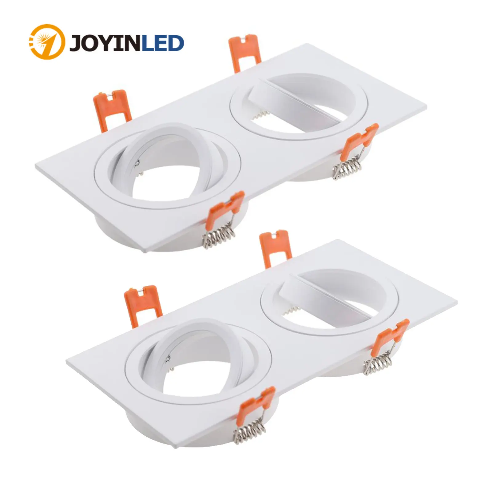 Dimmable-Recessed-Square-LED-Bulb-Socket-Base-Spot-Lamps-Holder-Frame ...