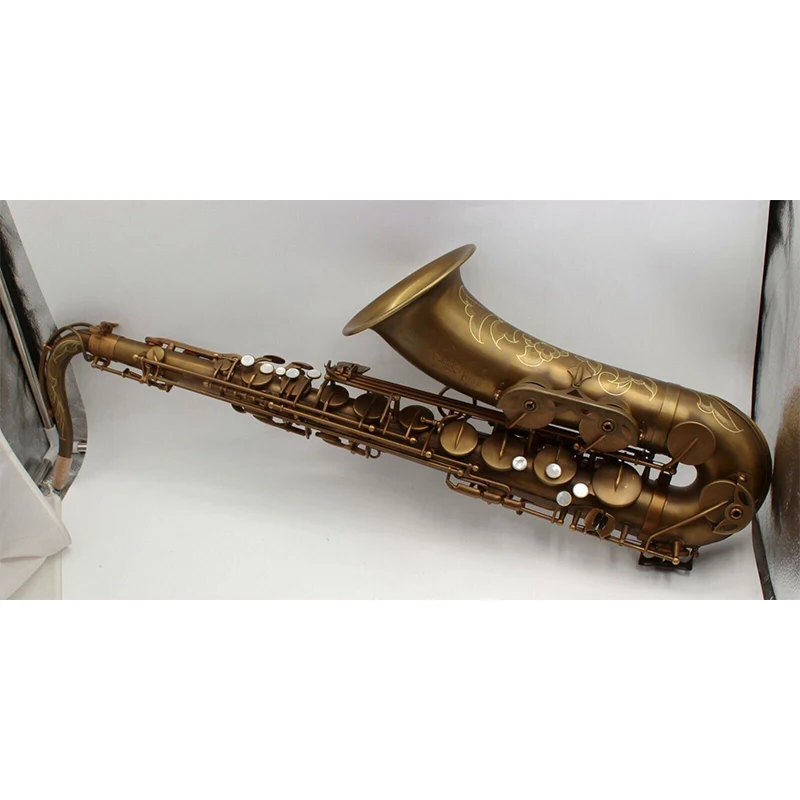 Eastern music pro use Vintage antique unlacquered style tenor saxophone ...