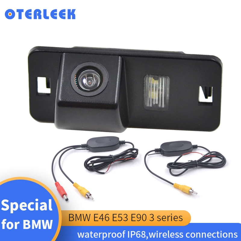 100% Quality!Wireless Car Rear View Reverse backup Camera for BMW E39 ...