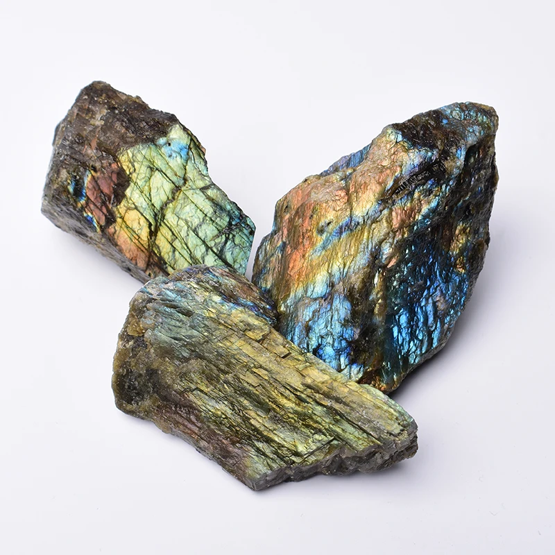 High Quality Natural Labradorite Crystal Stone Moonstone Healing Quartz ...