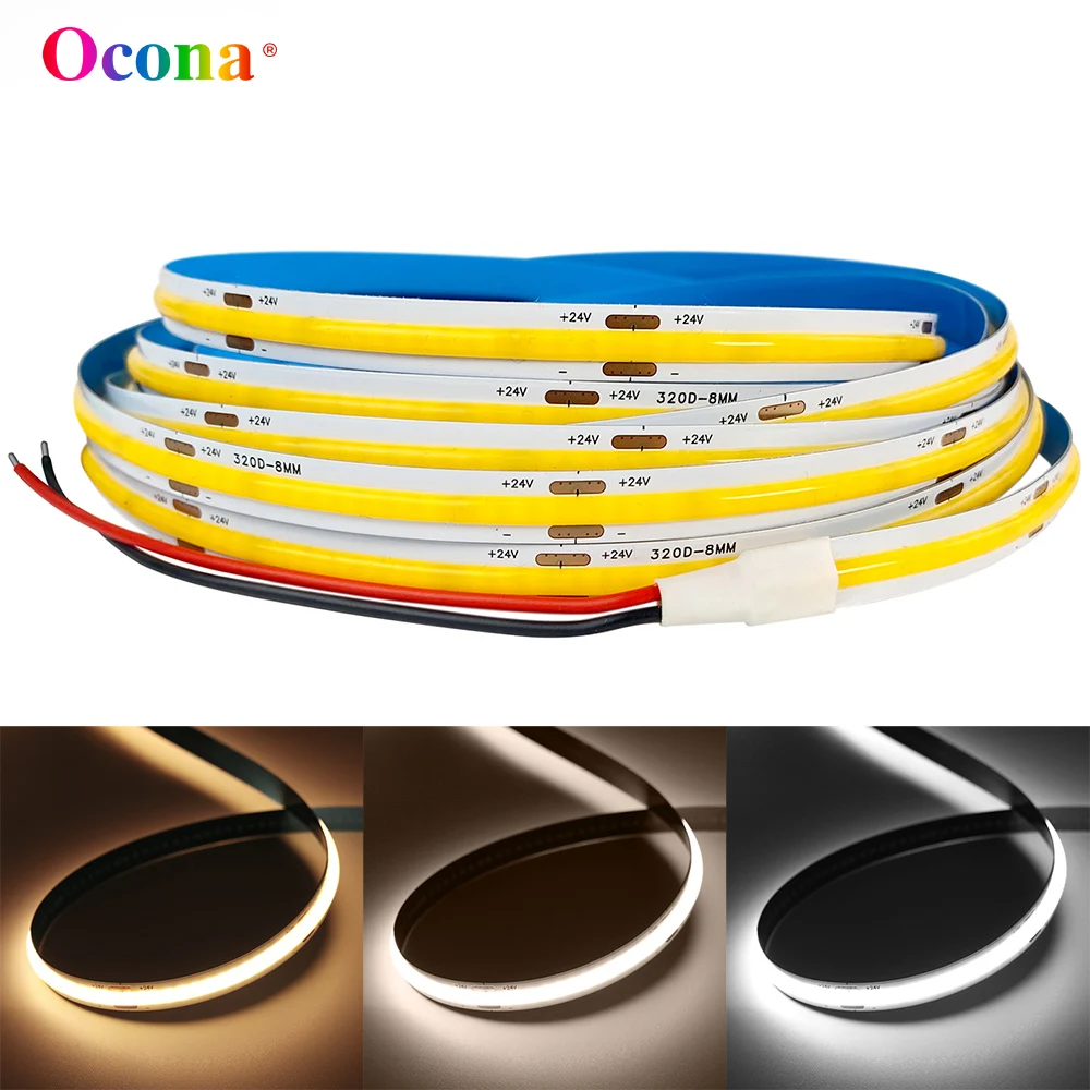 5m-COB-LED-Strip-Light-For-Room-Decor-Home-DIY-8mm-DC24V-320LED-m-High ...